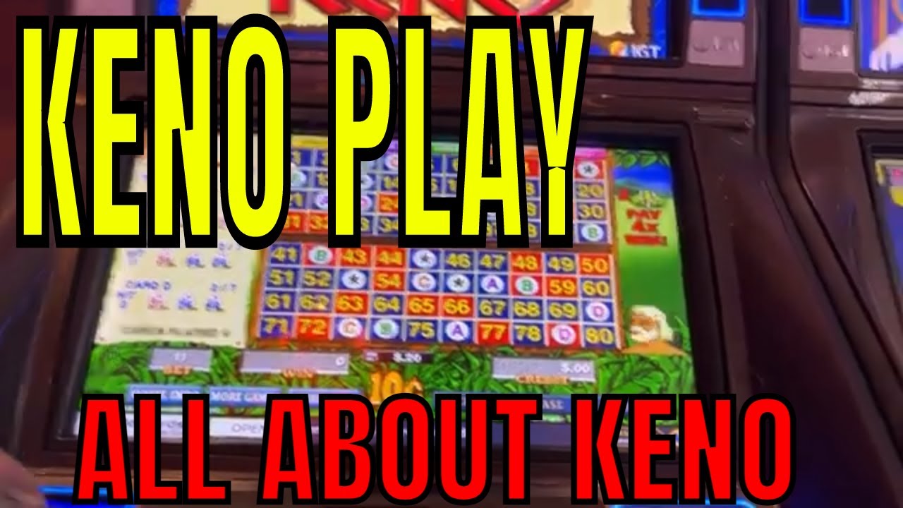 LAS VEGAS Playing KENO Strategy - Learning & other Vegas Stuff - YouTube