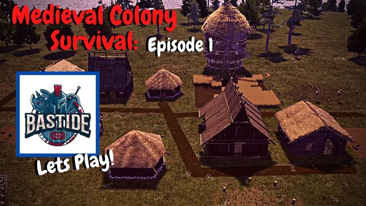 Bastide Gameplay | Medieval Colony Survival City Builder | Lets Play ...