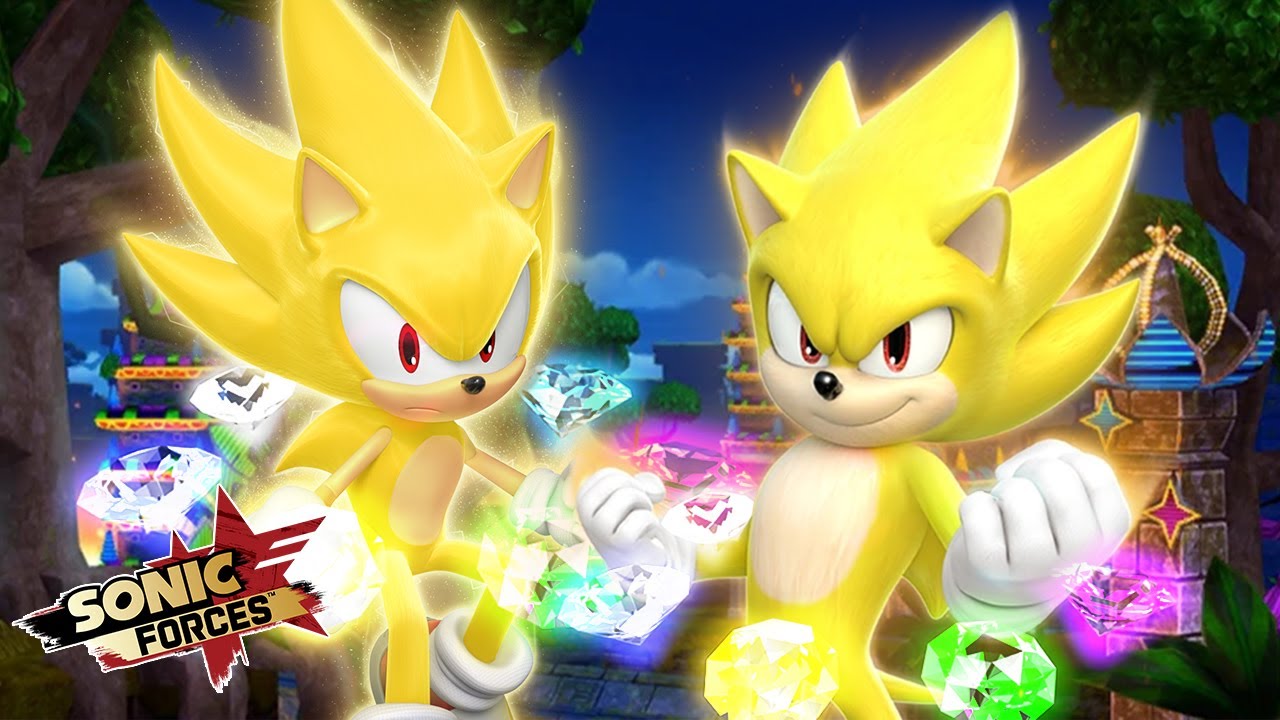 Movie Super Sonic & Super Sonic Boost Comparison - YouTube