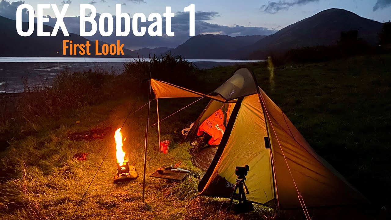 New Tent | OEX Bobcat 1 | First Time Pitch | #camping #scotland - YouTube