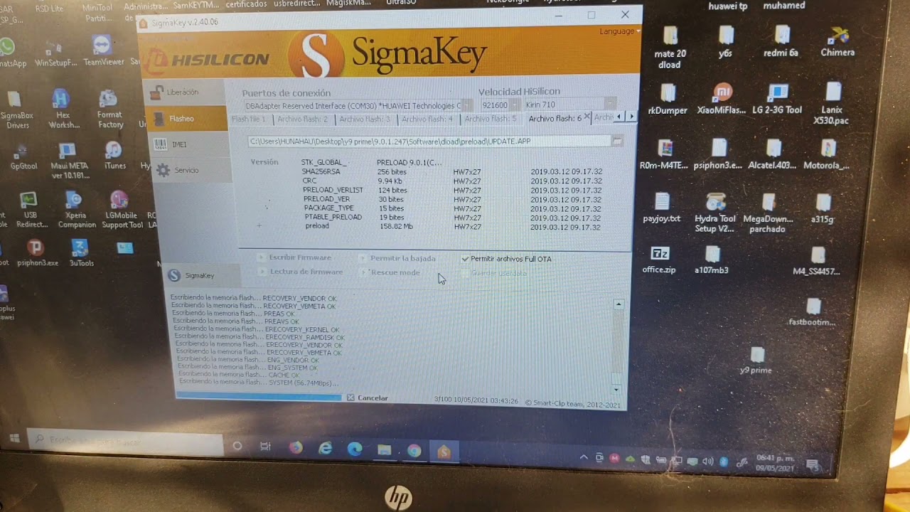 Revivir Un Huawei Y9 prime STK-LX3 muerto por test point parte 2 - YouTube