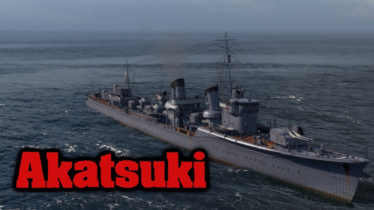 Akatsuki (Destroyer) #004 - World of Warships - YouTube
