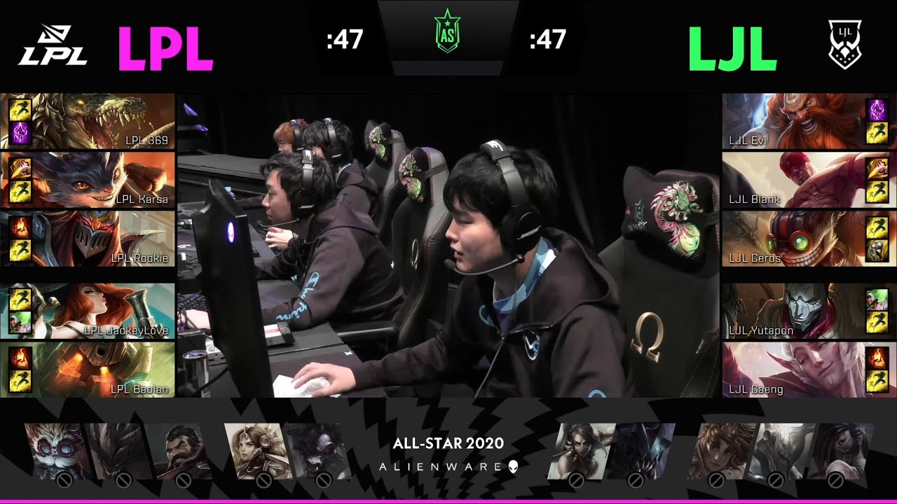 LPL vs LJL Highlights | All-Stars 2020 Underdog uprising - YouTube