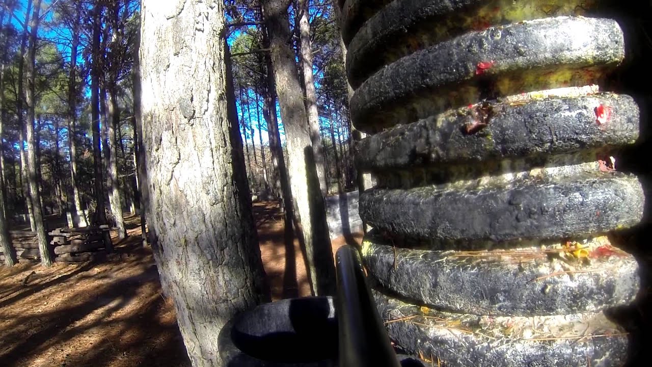 Speedball at OFF Limits Paintball 1-18-13 - YouTube