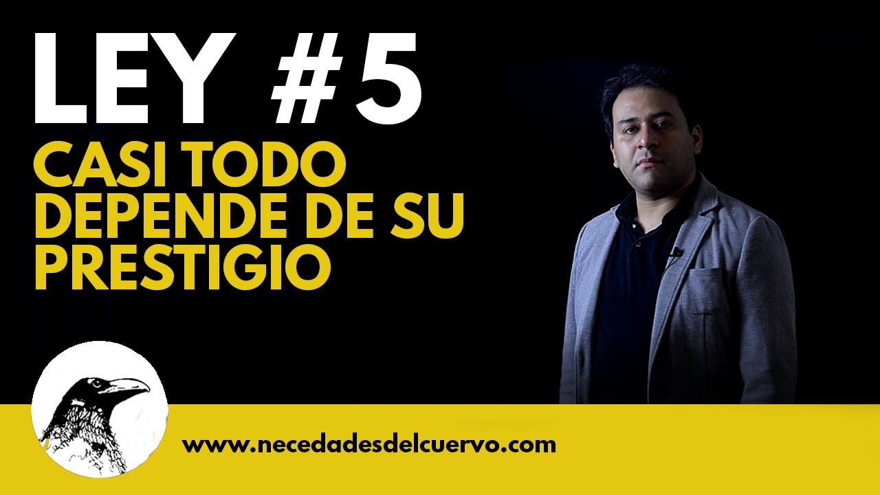 Ley #5 - LAS 48 LEYES DEL PODER DE ROBERT GREENE - Casi todo depende de ...
