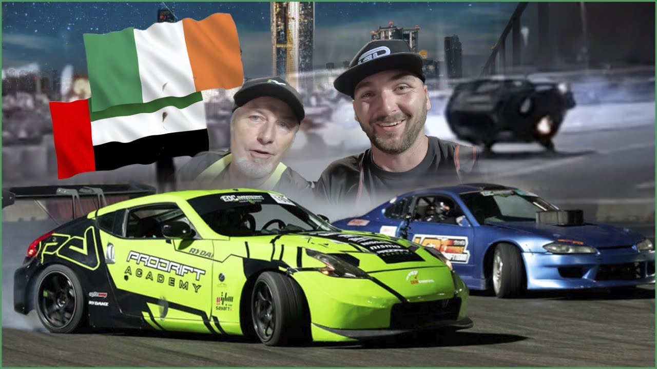 PRO IRISH DRIFTER JUDGES DUBAI DRIFTING - TOM GOES TO DUBAI - YouTube