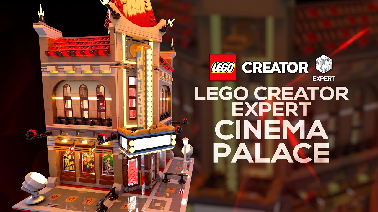 #Lego Creator Expert - Palace Cinema (10232) Digital Speed Build 4K ...