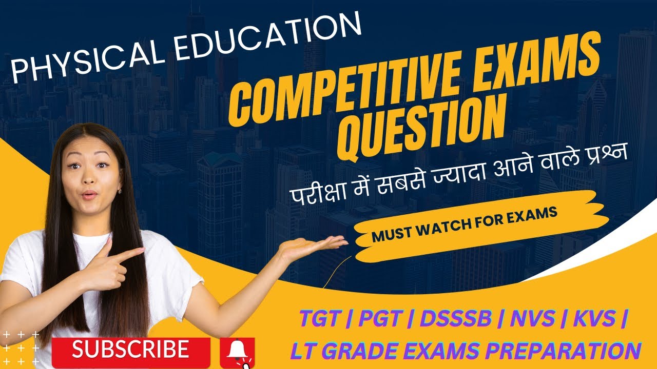 Competitive Exams Questions And Answers | Physical Education Exam ...