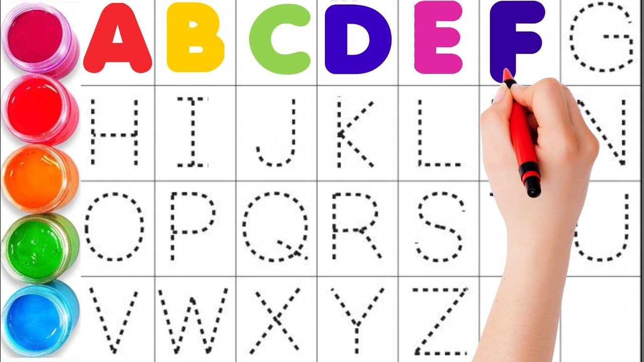 Fun Alphabet Drawing and Coloring for Kids | Learn ABCs with Coloring ...