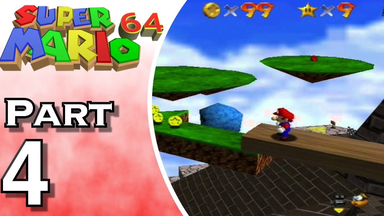 Super Mario 64 #4 - First Massive Fail - YouTube
