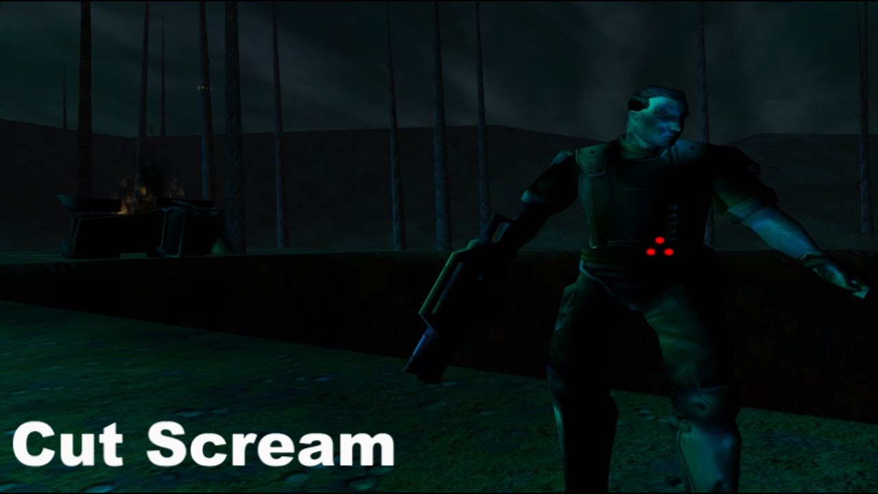 CUT Rykov Scream in Aliens vs. Predator 2 (Original versus Final) - YouTube