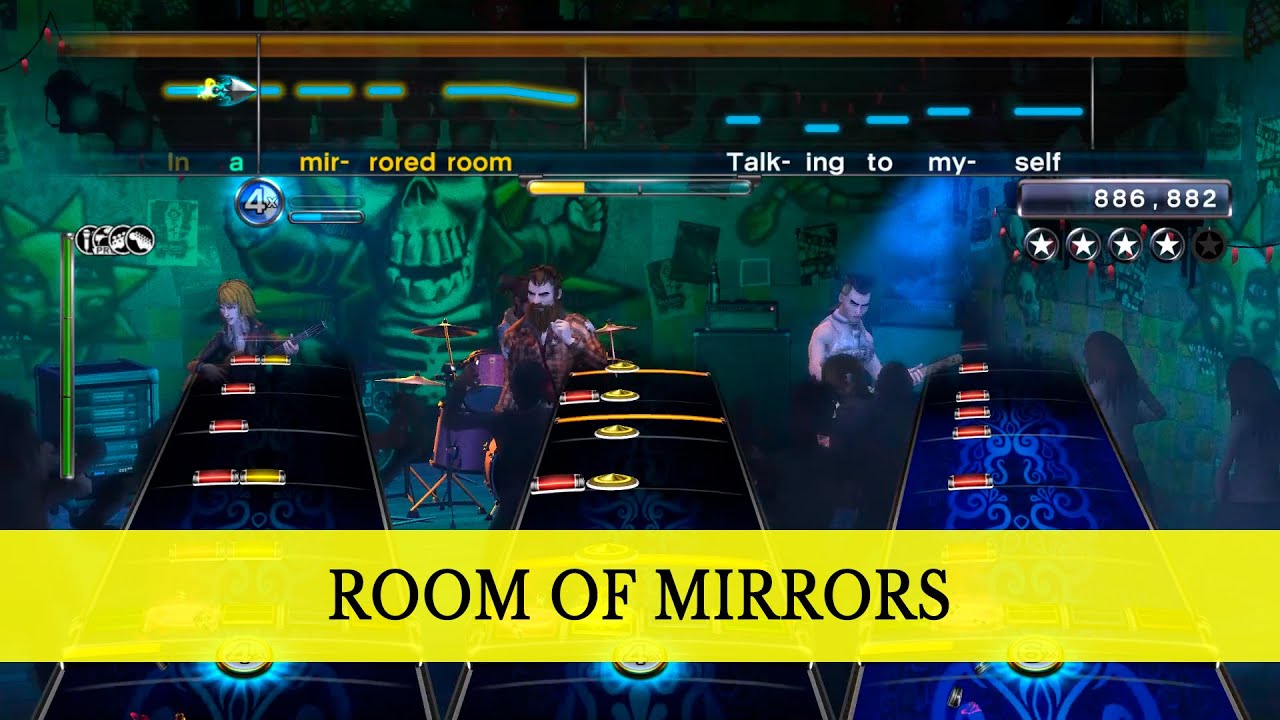 "Room of Mirrors" Metallica - Clone Hero/Rock Band 3 Custom - YouTube