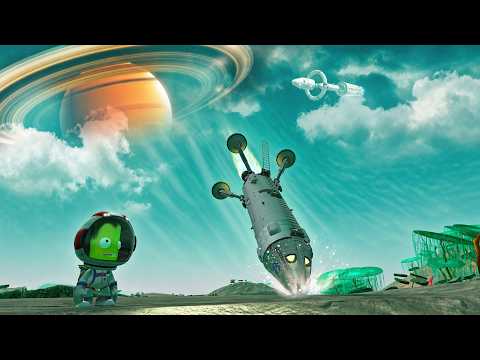 Rescuing a Kerbal from KSP's TOUGHEST Moon!
