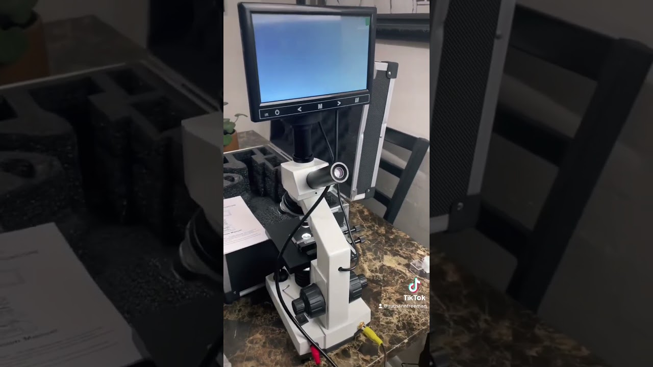 Reviewing a broken Vabiooth microscope - YouTube