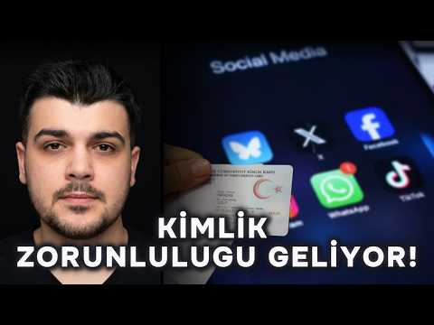 SOSYAL MEDYAYA KİMLİK ZORUNLULUĞU GETİRİLİYOR! - ANONİMLİĞİN SONU VE 15 YAŞ YASAĞI