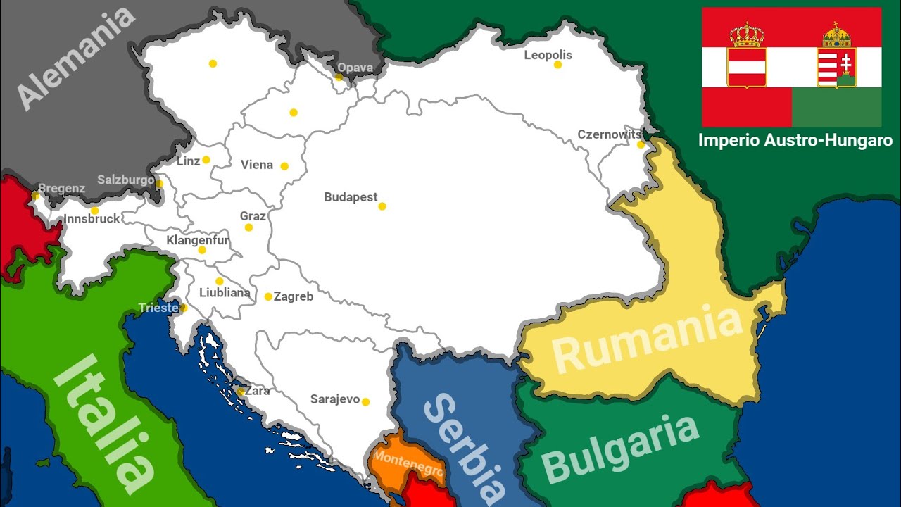 Dibujando el Imperio Austro - Húngaro. - YouTube