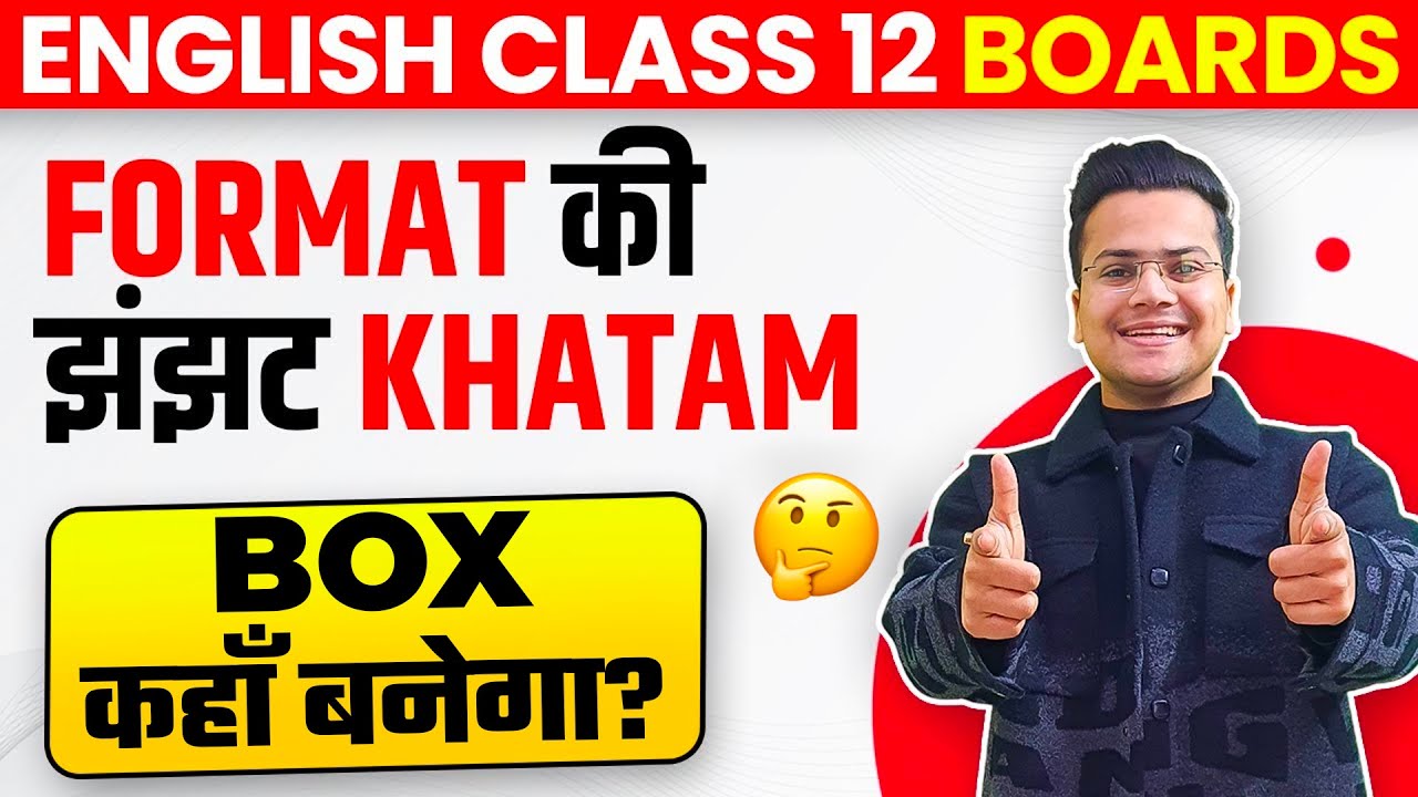 Writing Section ALL FORMATS Explained in One Video! 🤯🔥 | Class 12th ...