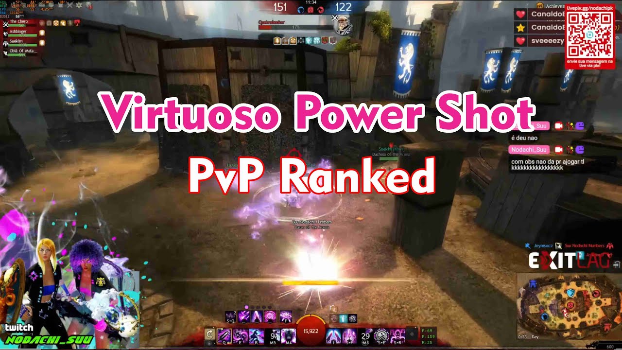 Mesmer Virtuso Dagger Power - Guild Wars 2 PvP Ranked - Part 05 - YouTube