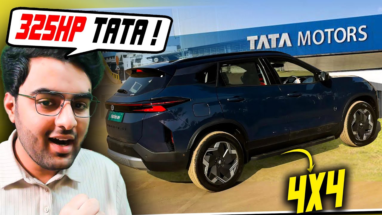'Velar Beating Power' Tata Harrier EV to have 4x4 with Power to Beat ...