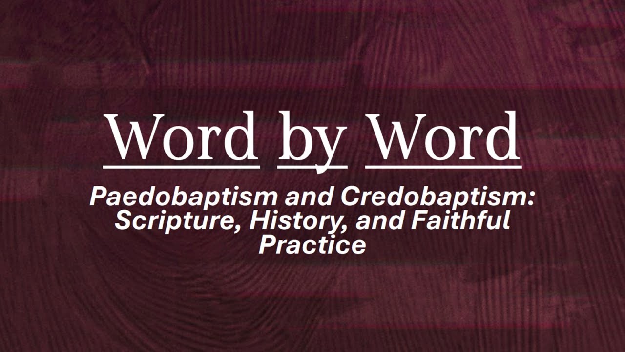 Paedobaptism & Credobaptism: Scripture, History, and Faithful Practice ...