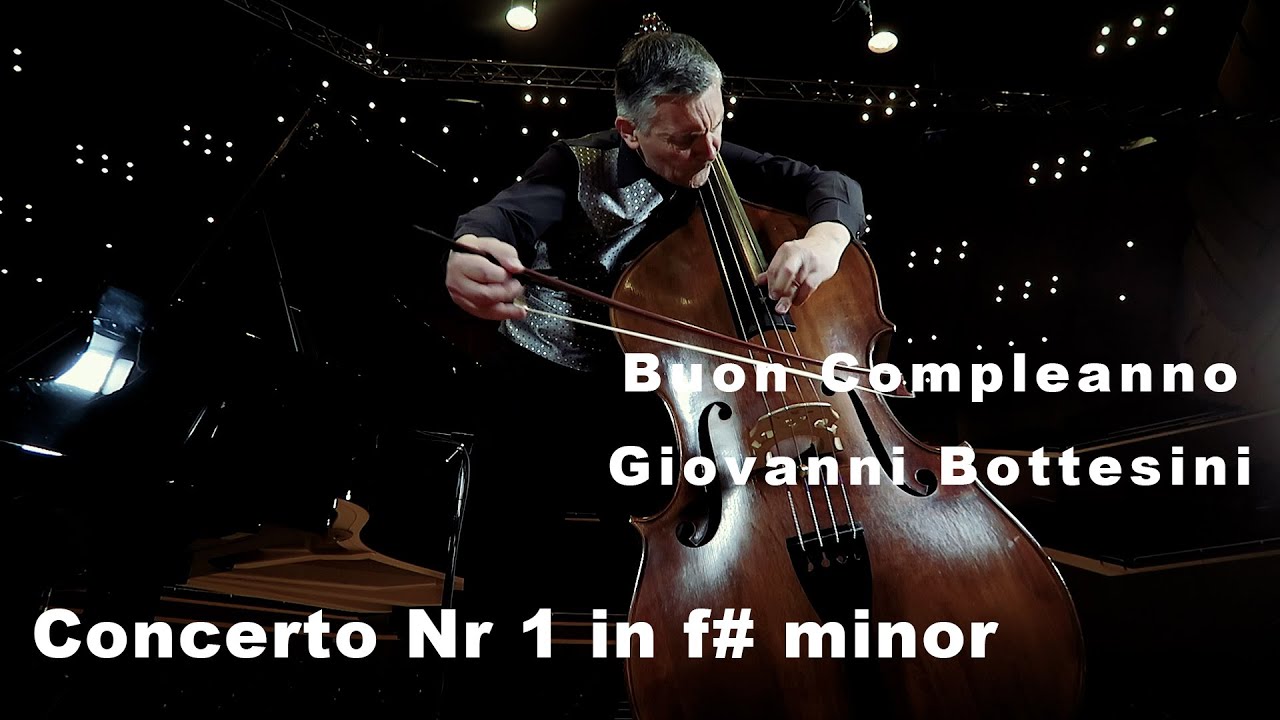 Giovanni Bottesini - Concerto nr 1 in f# minor - YouTube