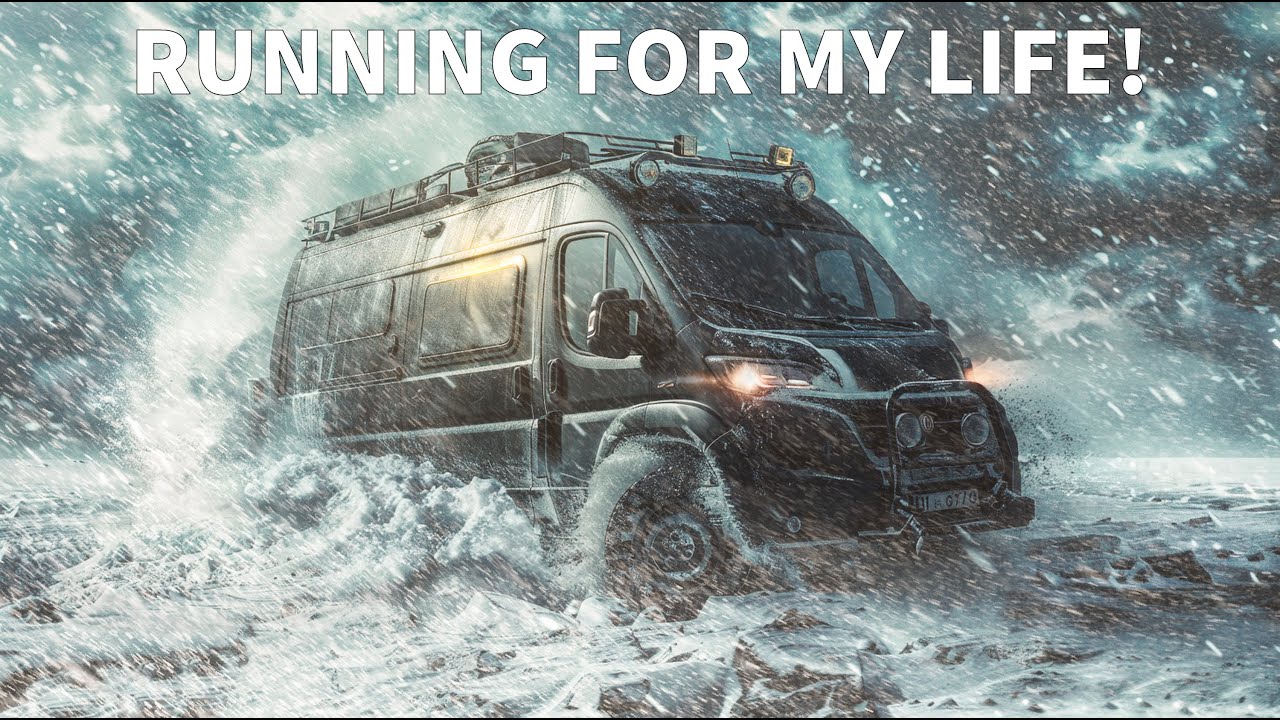 Surviving an Extreme Winter of Van Life, Triple Hurricane, Blizzard ...