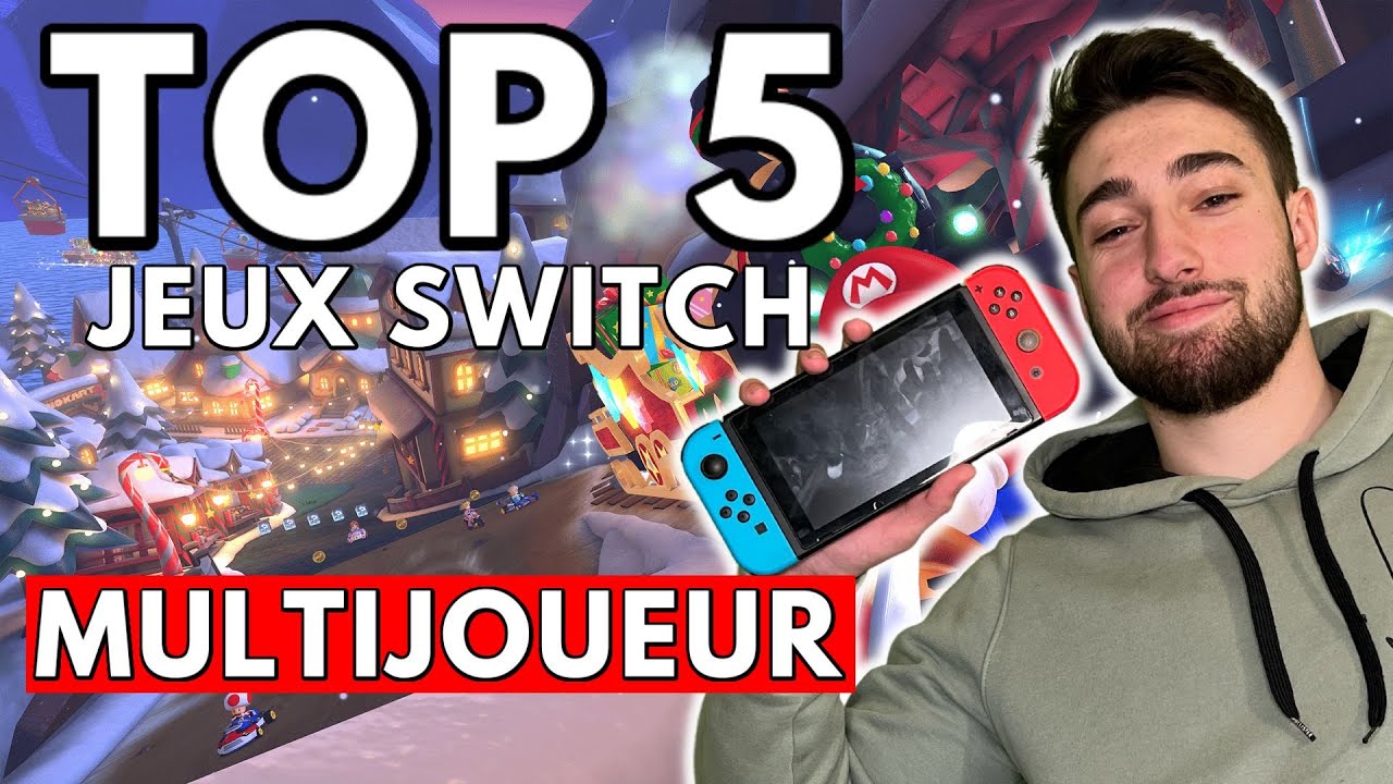 TOP 5 DES JEUX SWITCH MULTIJOUEURS ! - YouTube