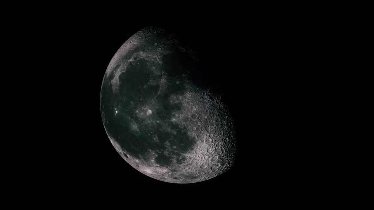 Phases of the Moon Motion Graphics - YouTube