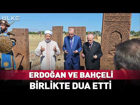 Erdoğan ve Bahçeli'den Anlamlı Ziyaret! Birlikte Dua Ettiler...