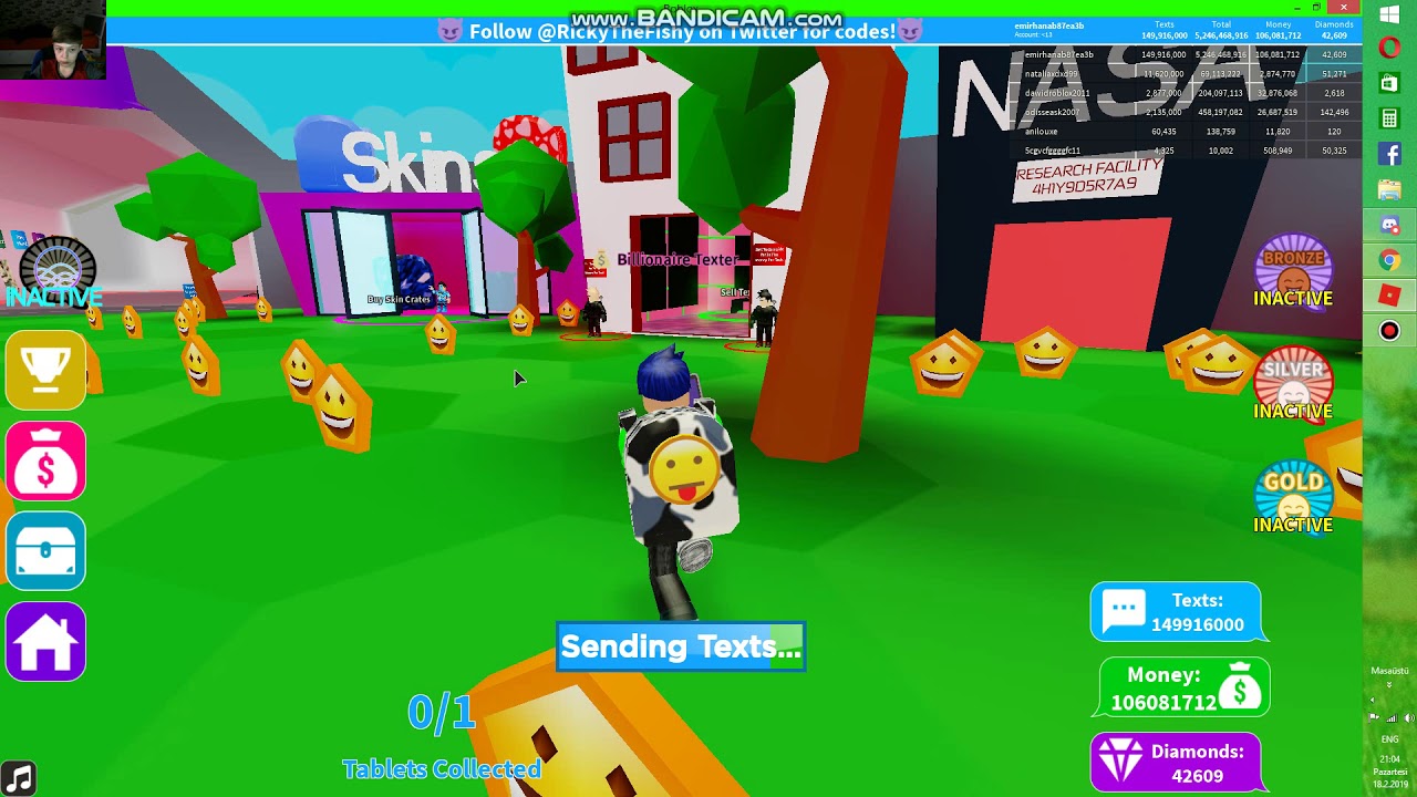 yeni seri roblox texting simulator - YouTube