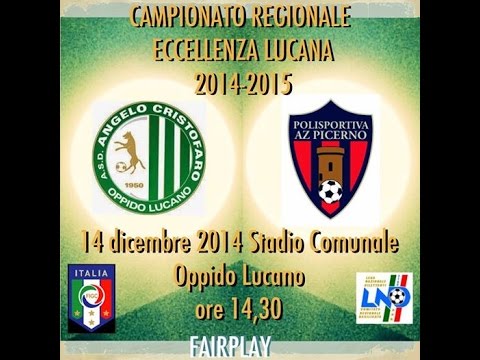 Sintesi gara Angelo Cristofaro Oppido vs AZ Picerno 14 dicembre 2014 ...