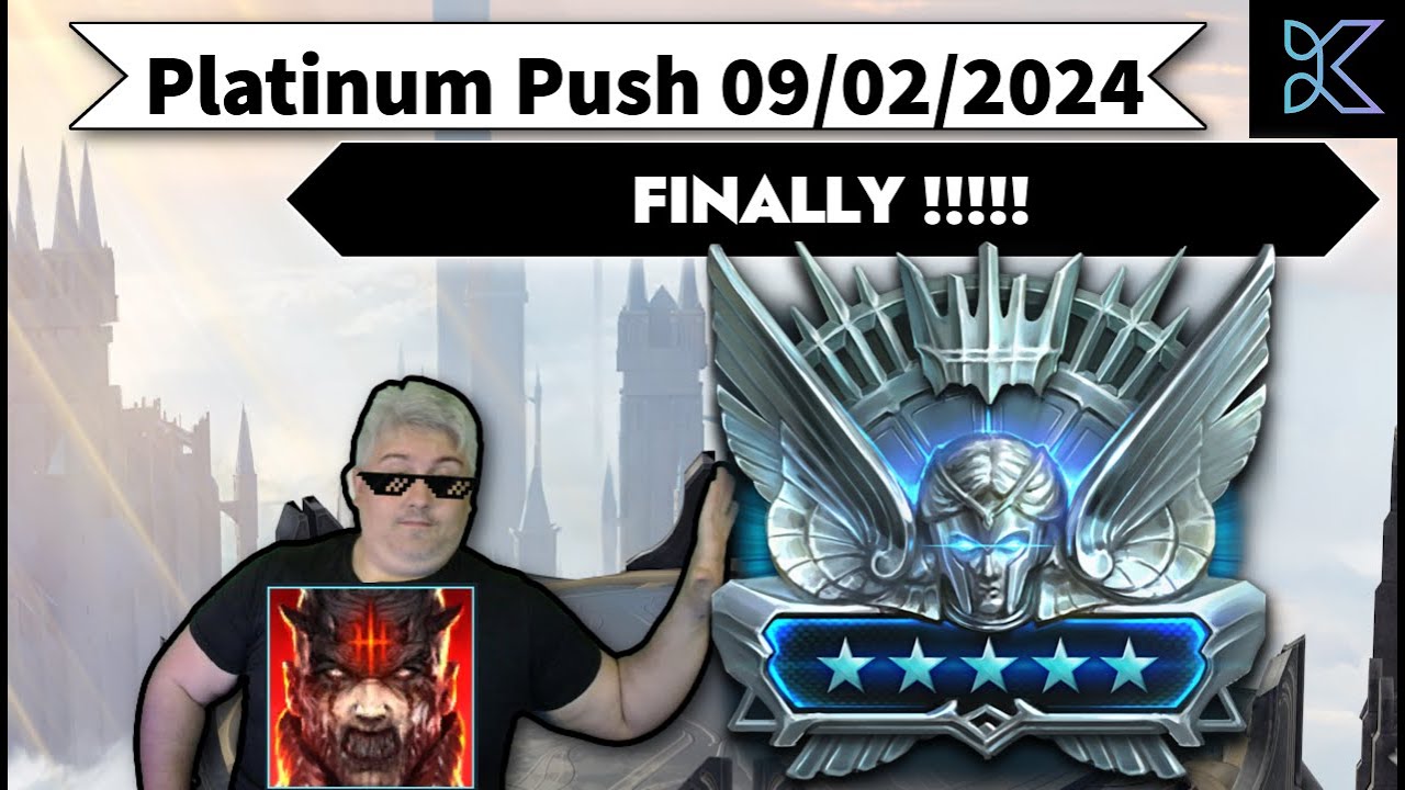 RAID: Shadow Legends - Platinum Push 09/02/2024 - Finally !! - YouTube