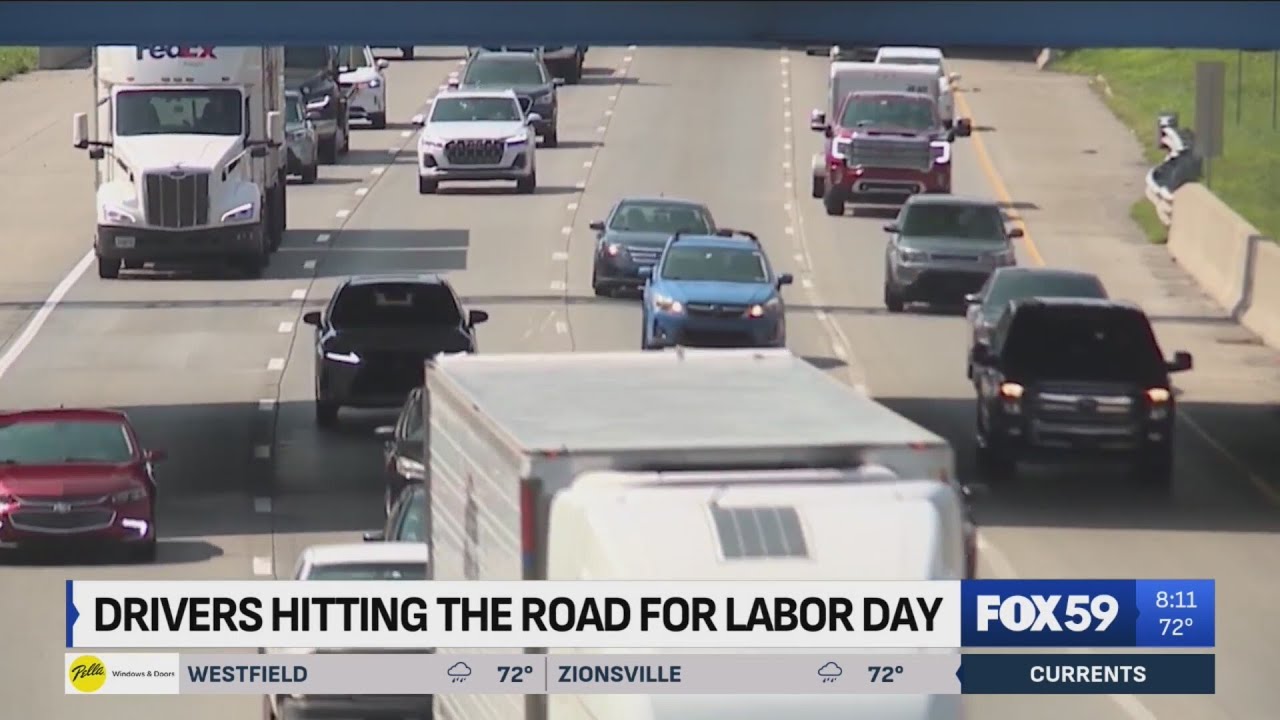 Hoosier drivers prepare for Labor Day weekend - YouTube
