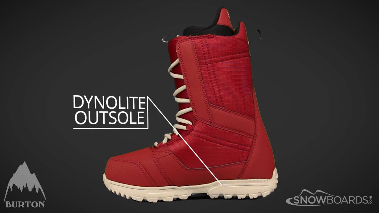 2017 Burton Invader Mens Boot Overview by SnowboardsDotCom - YouTube