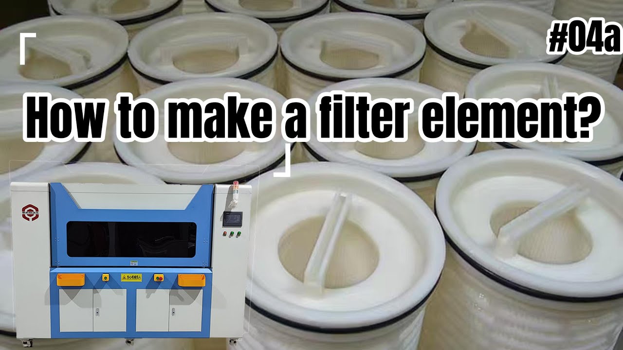 High flow filter welding machine/making machine,How to make a filter ...