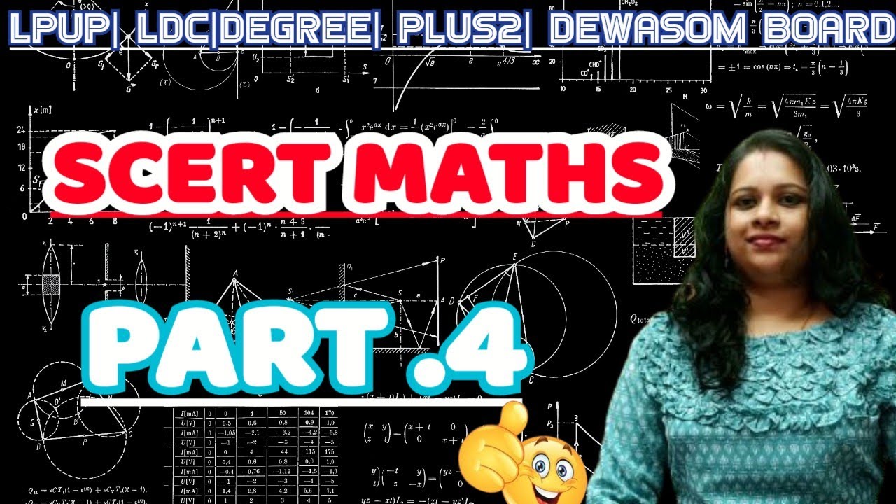SCERT MATHS | PART IV - YouTube