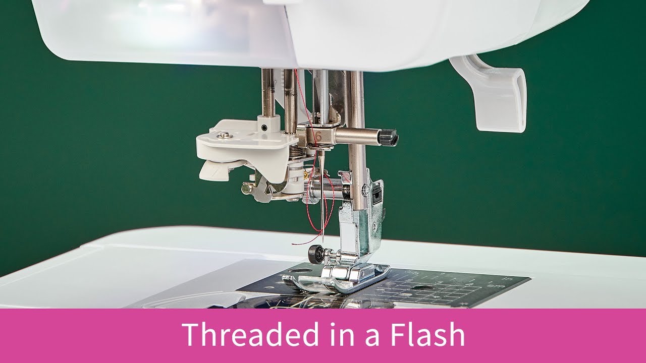 Threaded in a Flash with the Baby Lock Aerial - YouTube