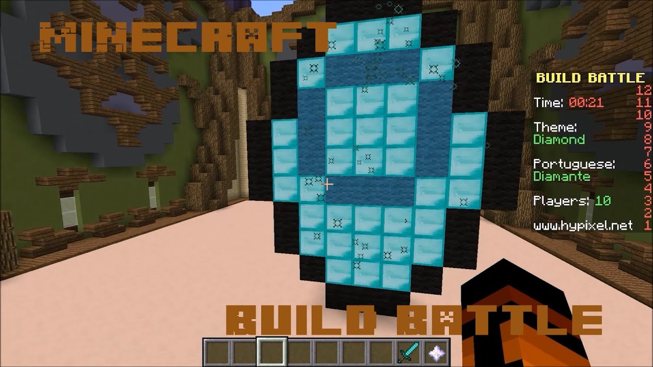 Minecraft: MELHOR CONSTRUÇÃO! (Build Battle) - YouTube