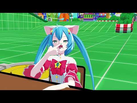 wonderland miku swallows teto mmd vore