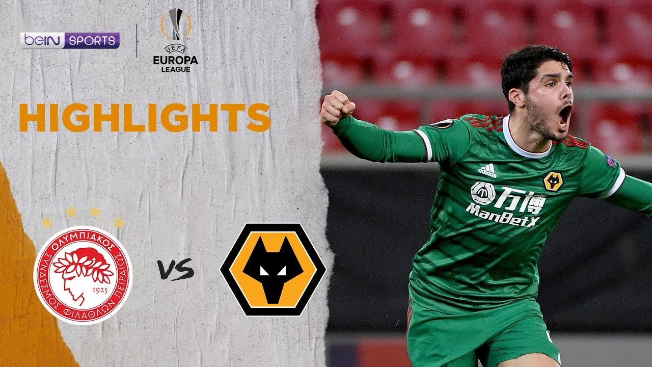 Olympiakos 1-1 Wolves | Europa League 19/20 Match Highlights - YouTube
