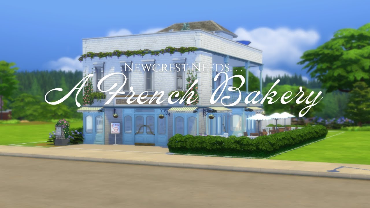 Building a Live-In Bakery | Sims 4 Speed Build - YouTube