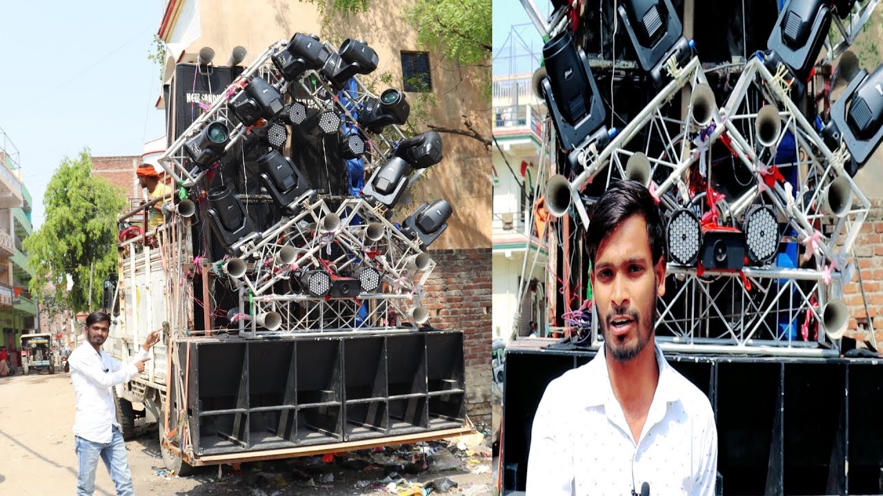 कभी ऐसा DJ SETUP नहीं देखा होगा | Full Plasma Bass Dj Competition ...