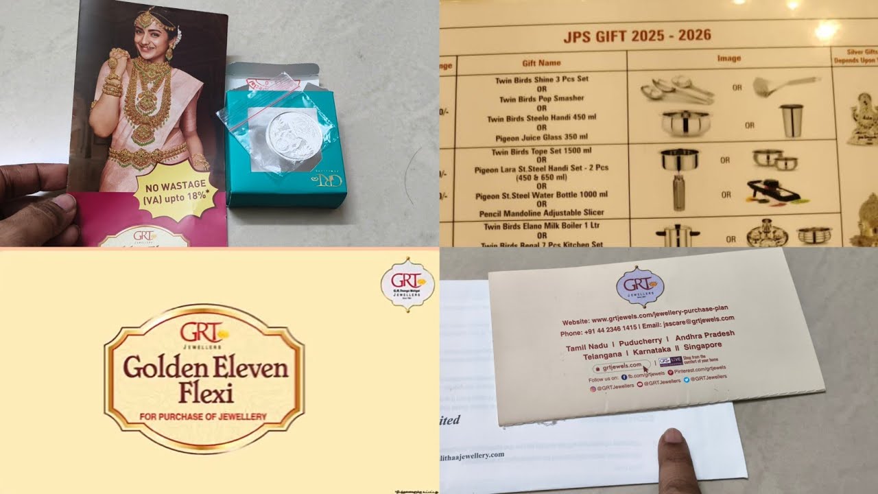 GRT gold savings scheme gifts &silver voucher 2025|grt gold savings ...