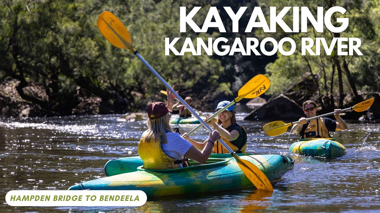 Kayaking and Canoe ride on the Kangaroo River NSW - YouTube