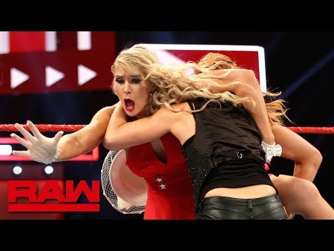 Becky Lynch catches Lacey Evans by surprise: Raw, June 17, 2019