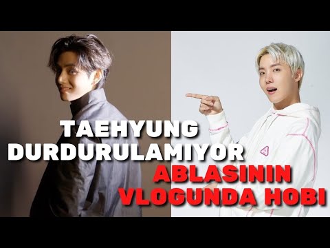 Taehyung durmak nedir bilmiyor. Jiwoo nun vlogunda Hobi. Namjoon un Monie si