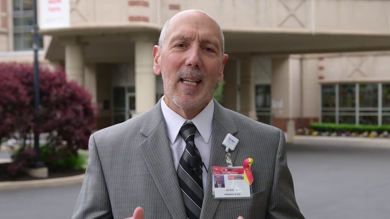 Tony Cava, President and CEO of Robert Wood Johnson University Hospital ...