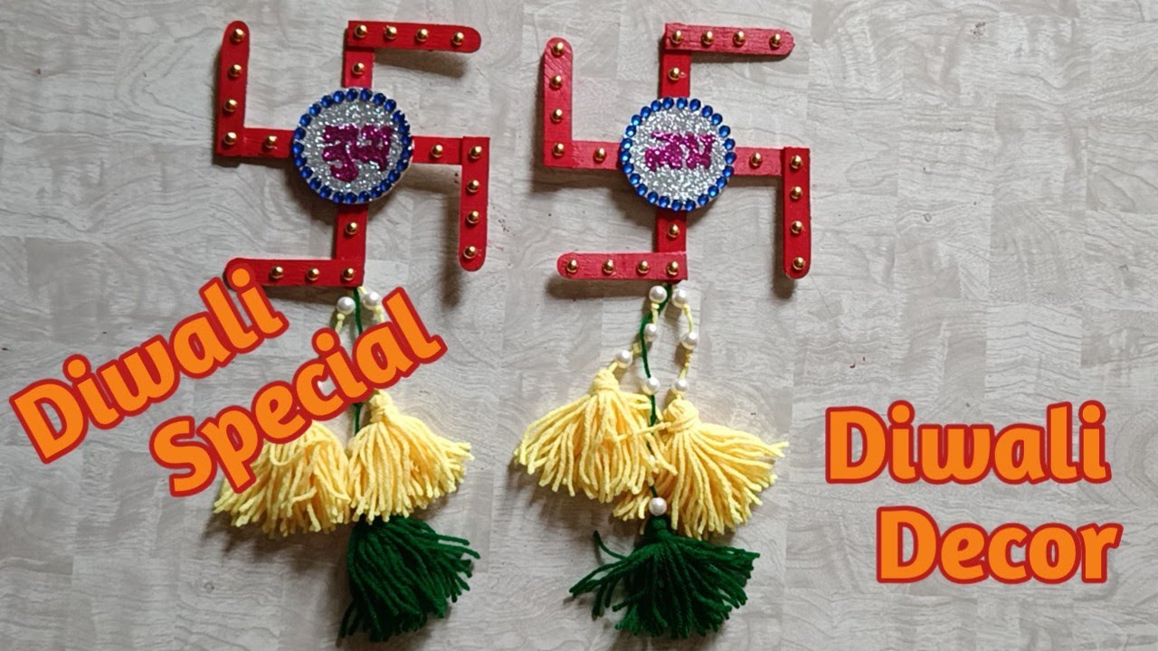 Shubh Labh DIY For Diwali/Diwali Decoration / Diwali Craft /Shubh Labh ...