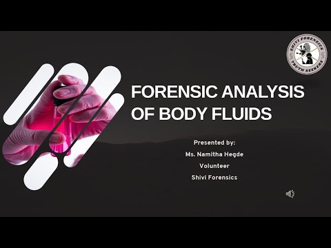 Forensic Analysis of Body Fluids | Serology #biology - YouTube