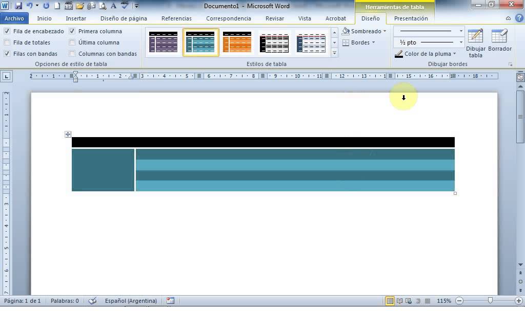 3 - Diferentes Formatos de Tablas - YouTube